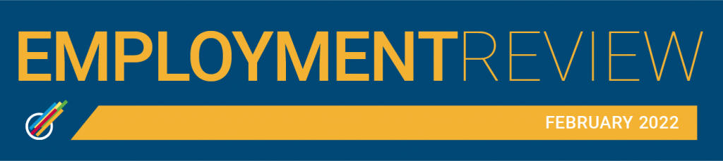 Employment Review | February 2022 - Las Vegas Asian Chamber of Commerce